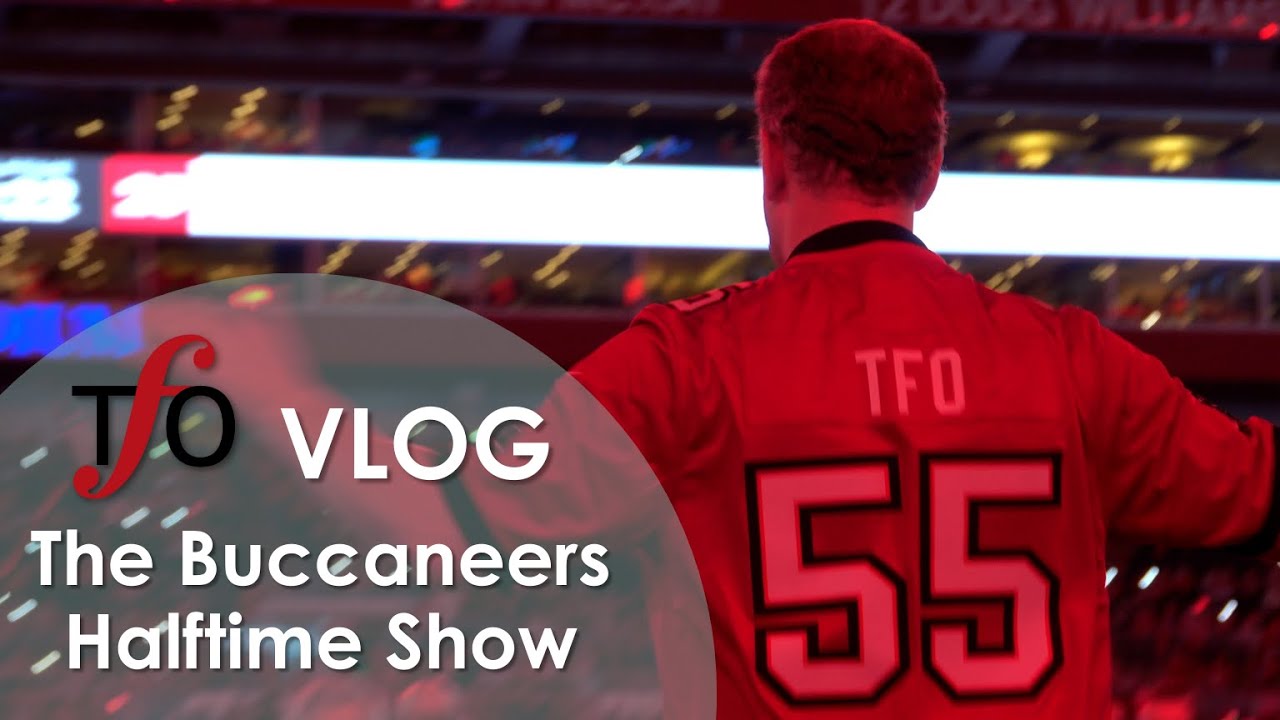 VLOG: TFO Performs The Buccaneers Halftime Show - YouTube