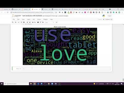 Text Analysis using TextBlob and NLTK - YouTube