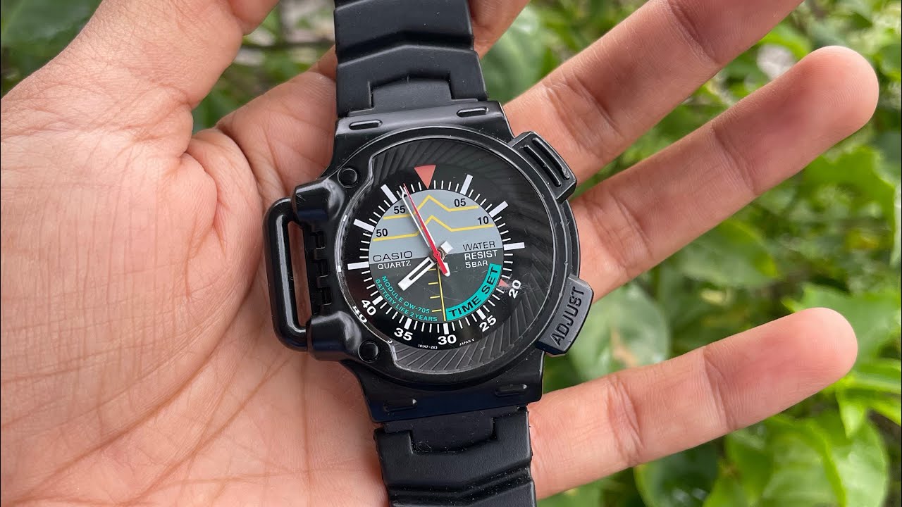 Review Rare Casio Military-style Analog design MW-42🔥The design is so ...