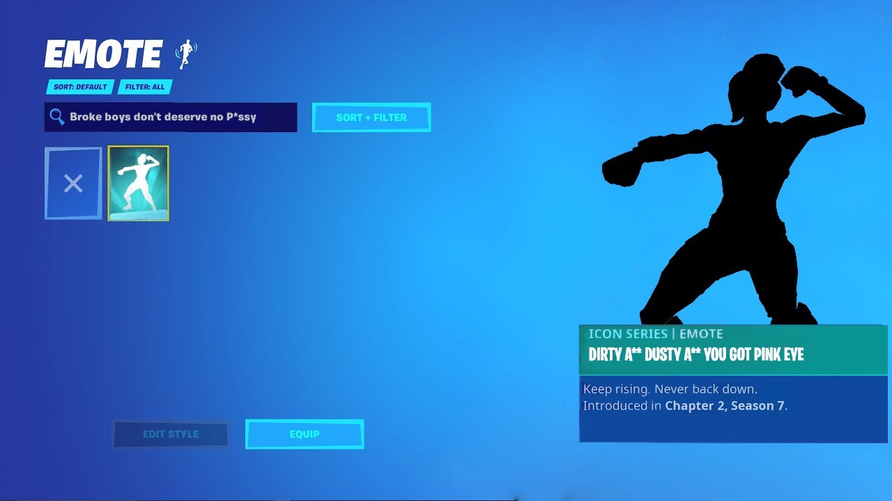 Banned Emote Returns 😱 - YouTube