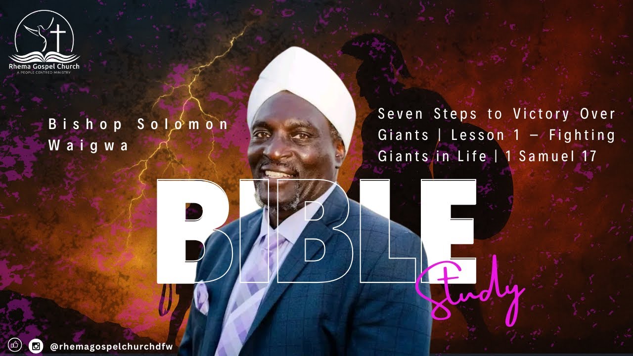 Seven Steps to Victory Over Giants | 1 Samuel 17 | Wednesday Bible ...
