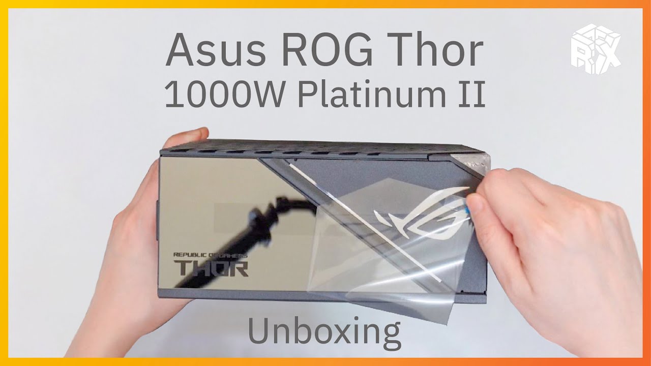 Asus ROG THOR 1000W Platinum II | Unboxing | First Look | Review - YouTube
