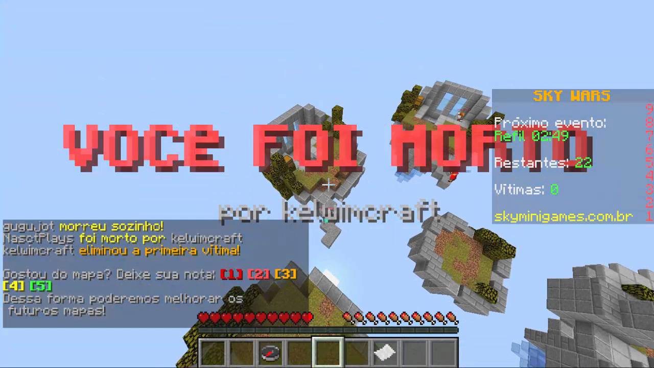 °SKYWARS: CADE A CALL CERA?!FT PSindio!(MINECRAFT)° - YouTube