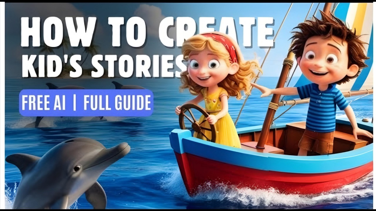 How to Create Animated Kids Story Videos with AI for FREE! Step by Step ...
