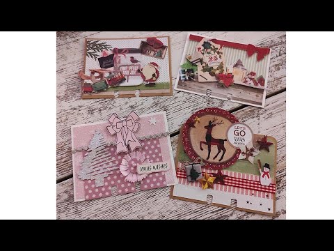 🎄🎅🌺 Memorydex de Noël - Kit "DIY Card Making" Action 🎄🎅🌺 - YouTube