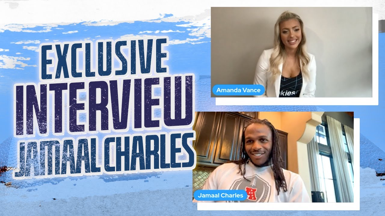 Amanda Vance interview with NFL Legend, Jamaal Charles! - YouTube