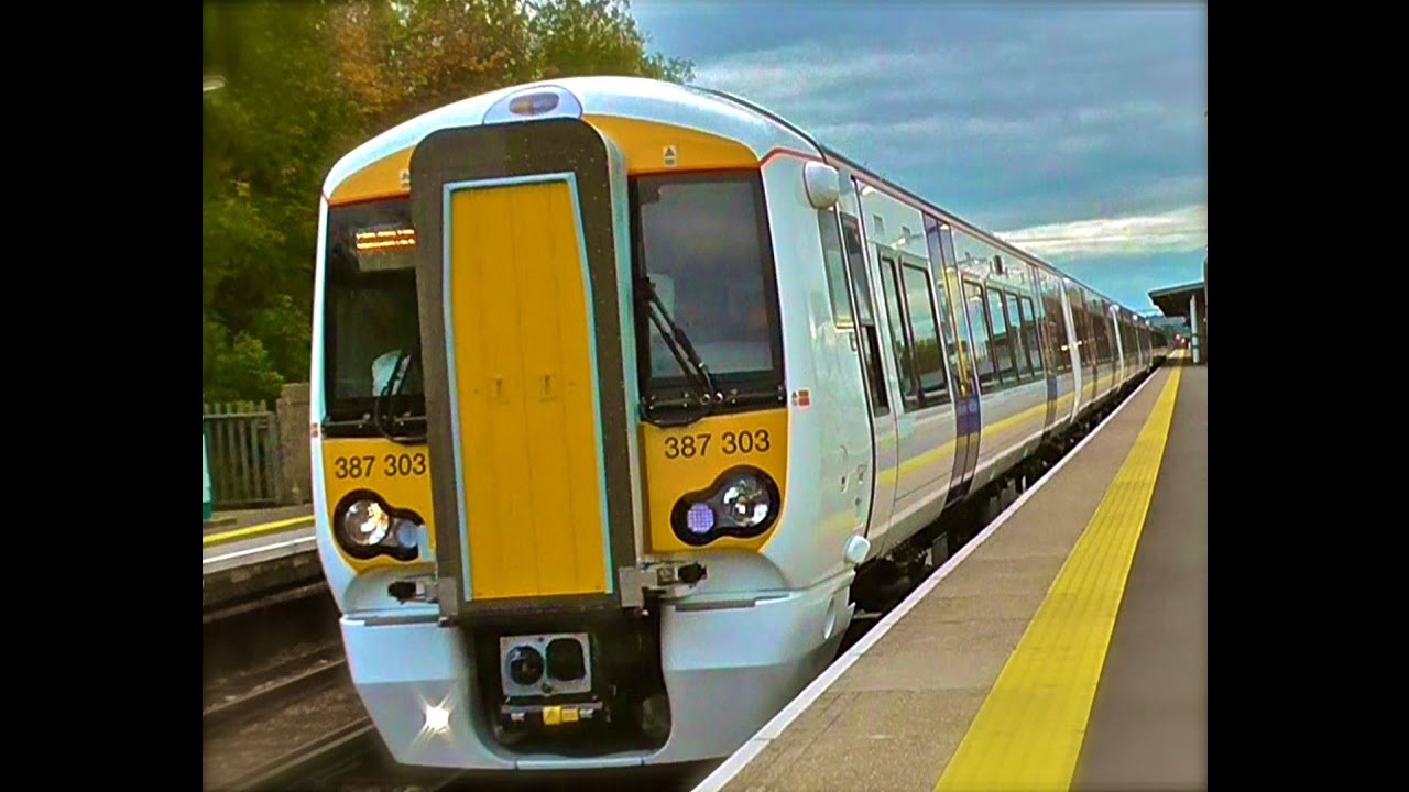Brand New C2C Class 387s - 387303 + 387302 On Test At Three Bridges ...