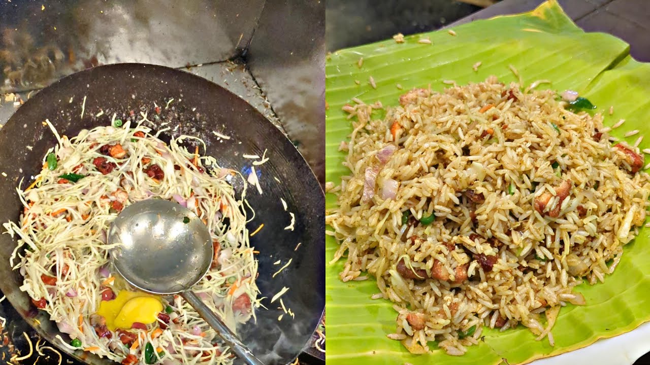 Chicken Fried Rice | Fast food - YouTube