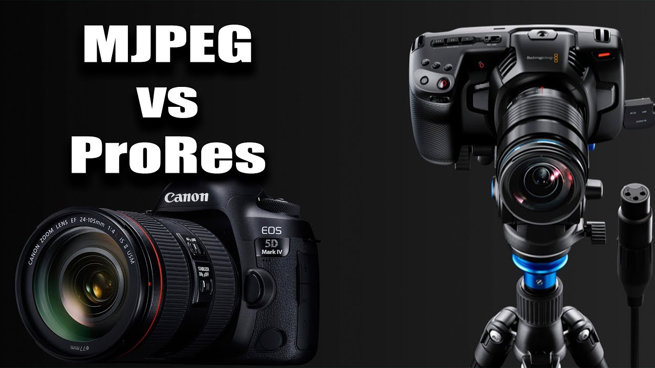 ProRes Proxy Bit Rate more efficient than 5D Mark IV MJPEG? Yup! - YouTube