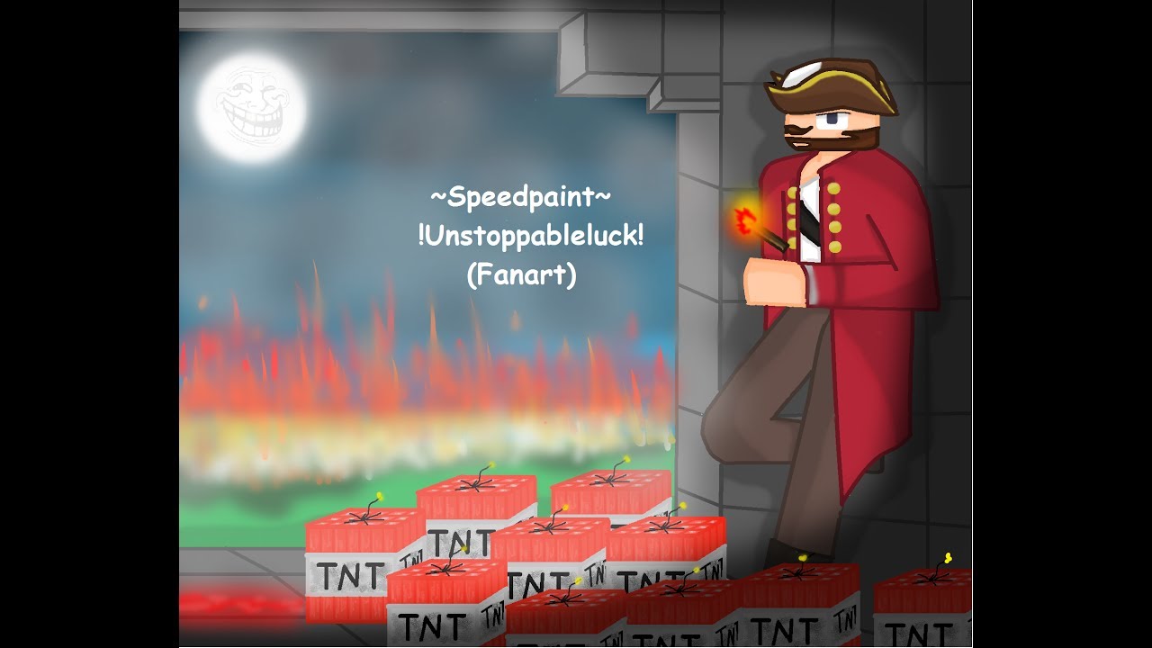~SpeedPaint~ !Unstoppableluck! (FanArt) - YouTube
