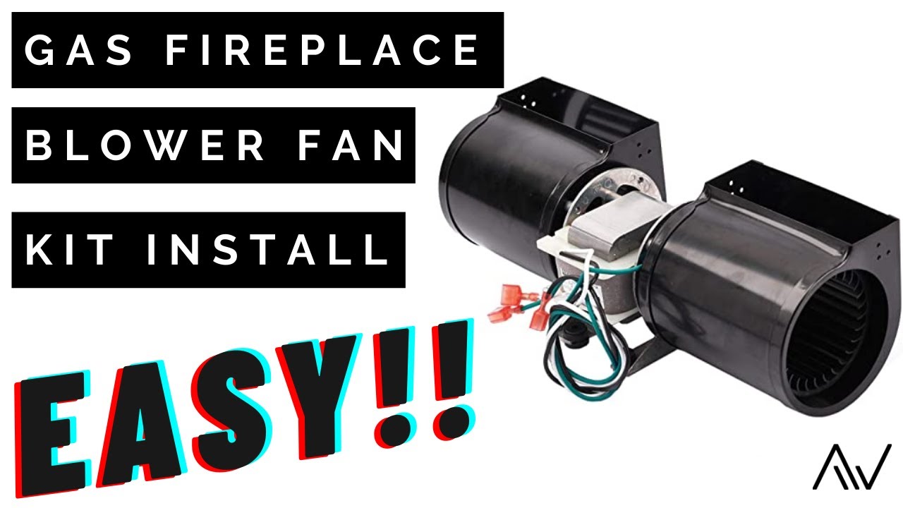Installing a FAB 1600 Blower Motor Kit on a Gas Fireplace - YouTube