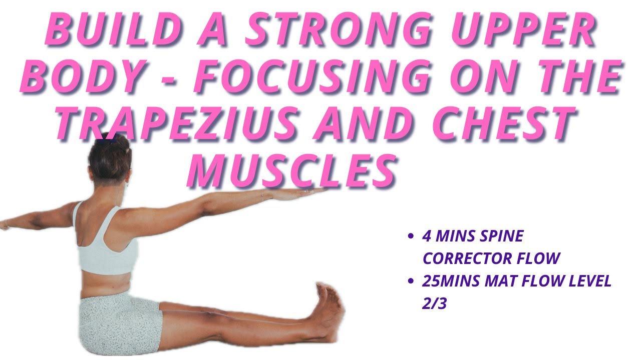 Build a strong upper body with Mat Pilates - YouTube