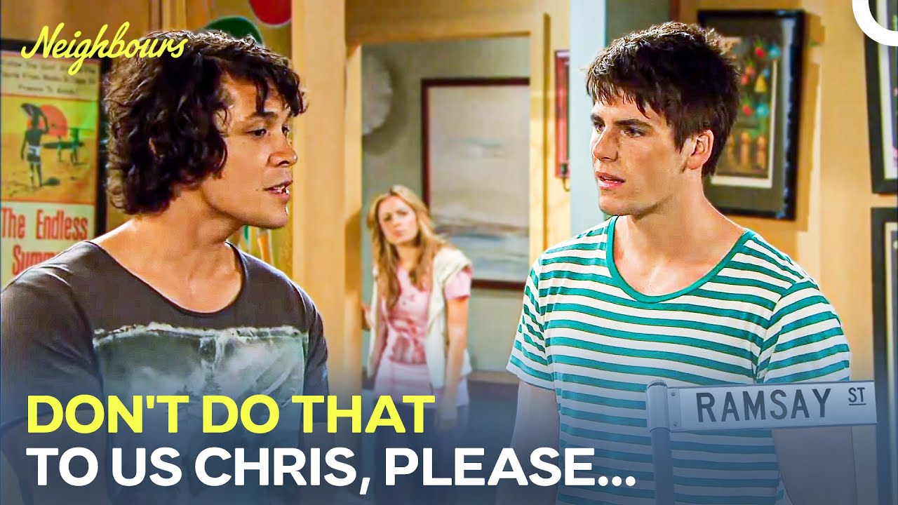Chris and Aidan's Unforgettable Moment... | Neighbours - YouTube