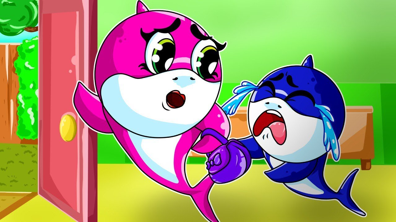 Don't Leave Me Song 🥺 | Baby Shark Funny Kids Songs - YouTube