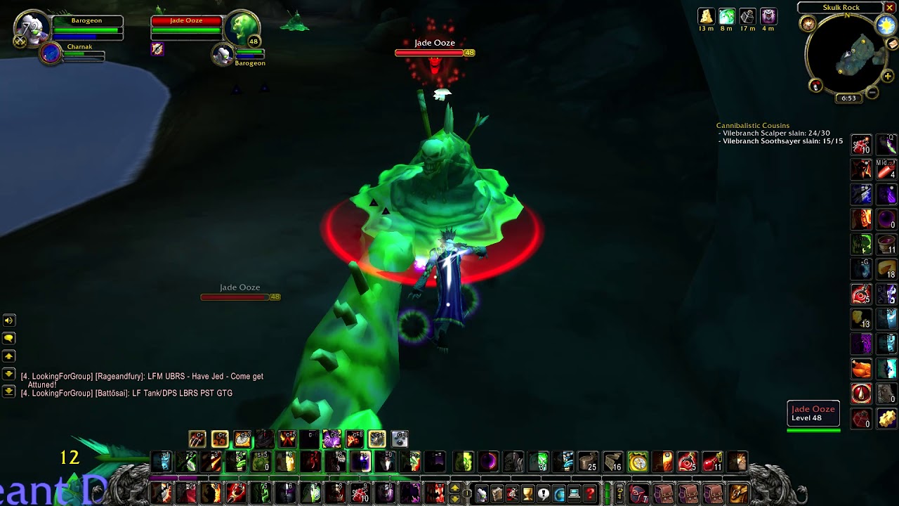 Ooze cave Warlock more dots - YouTube