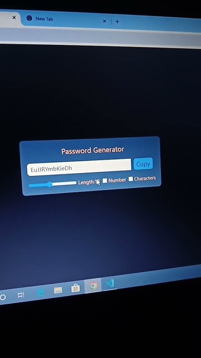 Password Generator Using React React Javascript Coding Shorts Project Passwordgenerator