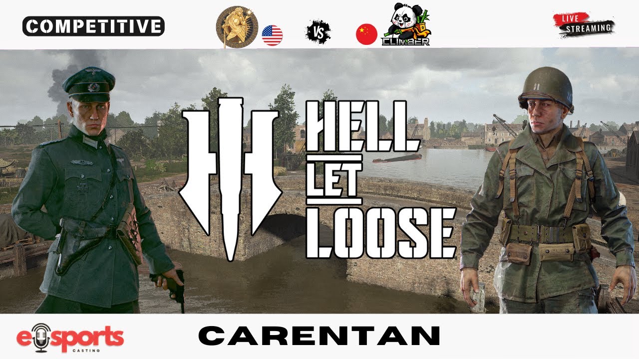 ⚔️ Hell Let Loose | Competitive | HELIOS vs CLIMBERS | Map: Carentan ...