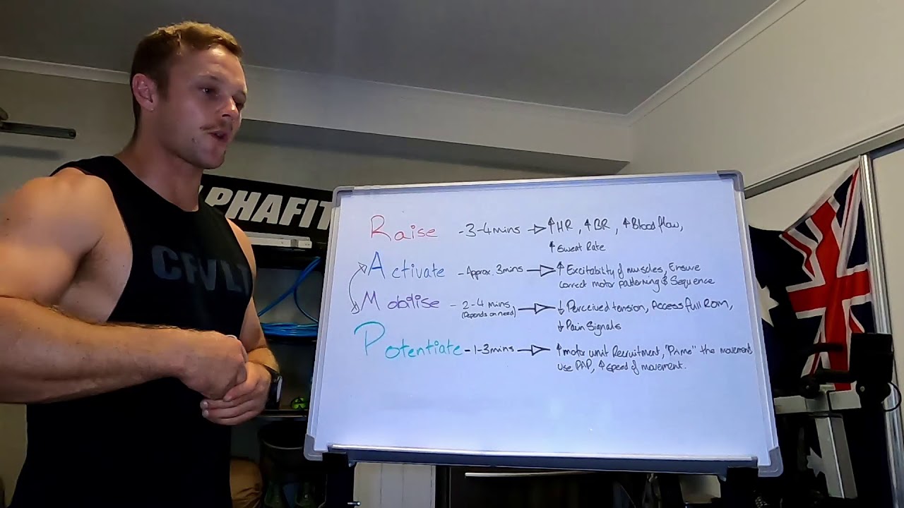 Making your warm up more effective with the RAMP protocol - YouTube