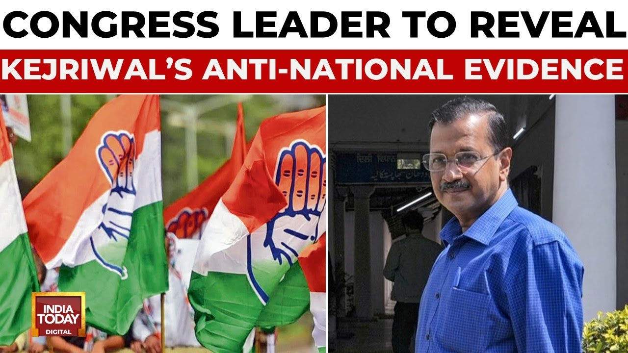 Congress Escalates Attack On Kejriwal: Ajay Makan To Reveal 'Anti ...