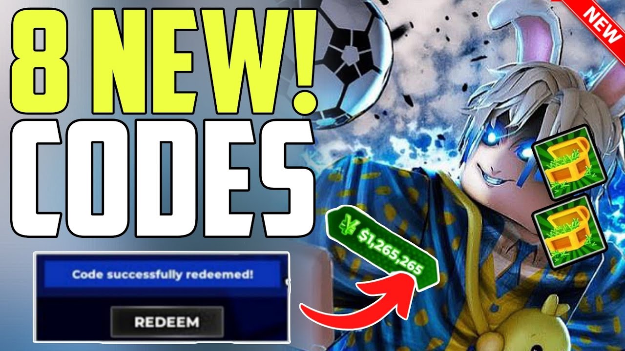 ⚠️New Update⚠️ ALL WORKING CODES FOR BLUE LOCK RIVALS IN 2025! ROBLOX ...