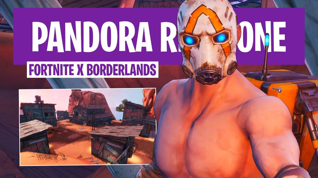 FORTNITE X BORDERLANDS COLLAB!! PANDORA HAS ARRIVED | Fortnite Battle ...