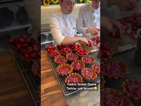 Çok lezzetli🤤 Dünyanın en iyi pastacısı. Cedric Grolet🇫🇷🇫🇷 #shortvideo #shorts #short #keşfet