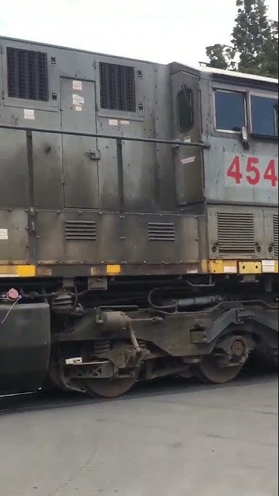Gray Ghost KCSM 4545 at Toluca, Estado de México - YouTube