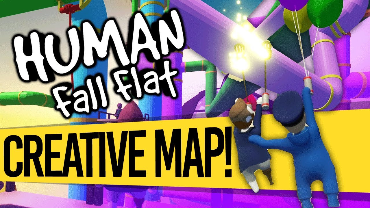 A VERY Creative Map! (Human Fall Flat) - YouTube