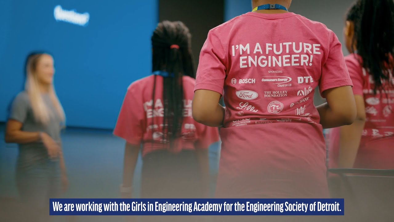 Girls in Engineering Academy immersive learning and mentorship at DTE ...