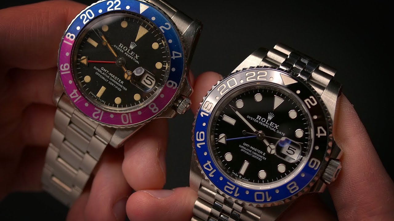 A Look at Nearly Every GMT Master Over the Years | Old vs New GMT ...