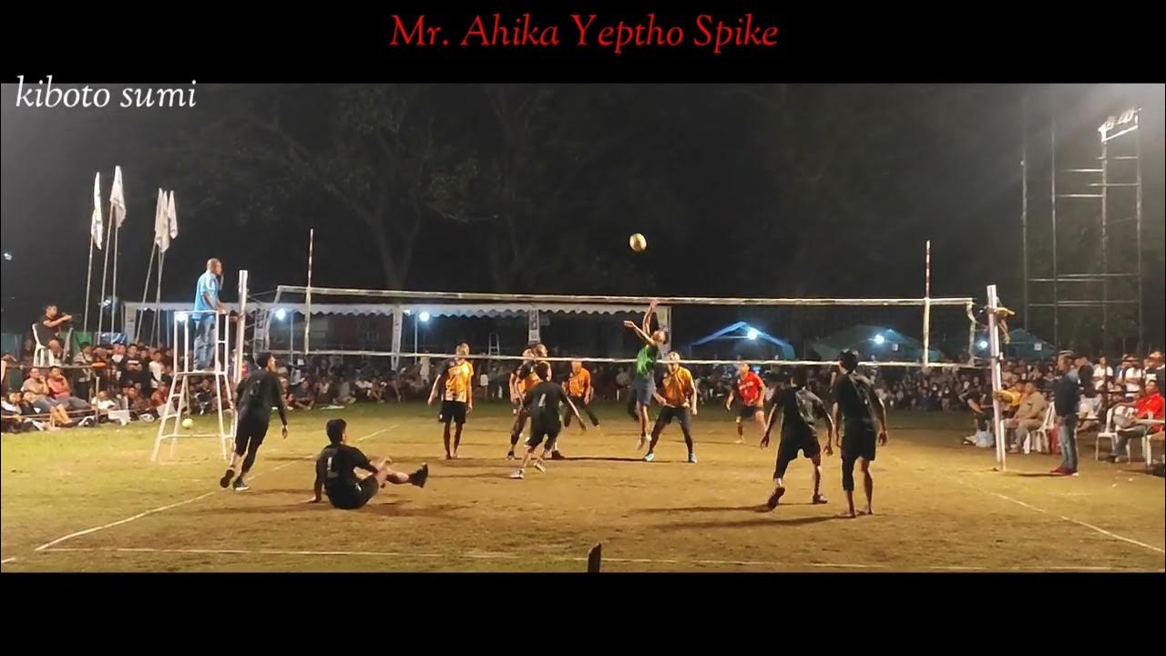 Mr. Ahika yeptho Best Spiker Aoyimti Open Tournament - YouTube