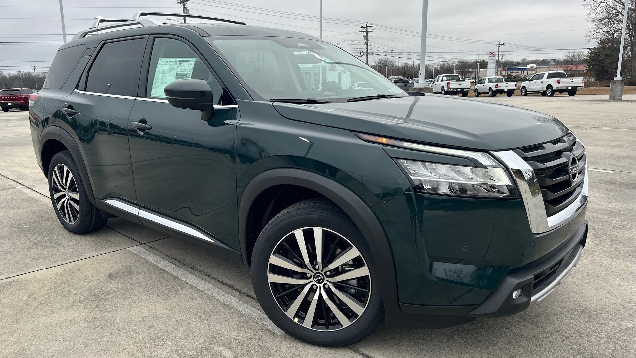 2023 Nissan Pathfinder Platinum POV Test Drive & Review - YouTube