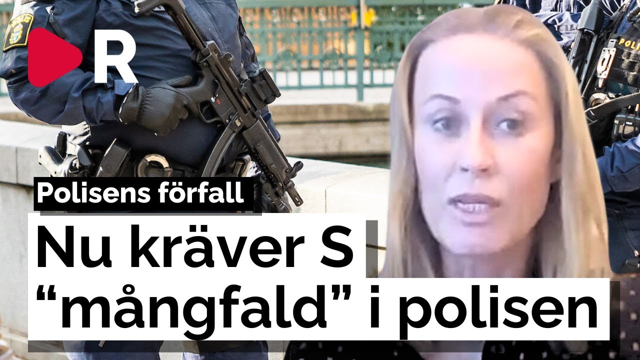 Socialdemokraterna kräver "mångfald" i polisen: "Identitetspolitik ...