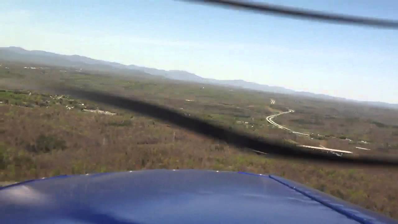 Landing on Sloping Runway - YouTube