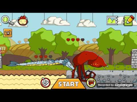 Scribblenauts Remix Battle: Sea Serpent vs. Kraken - YouTube