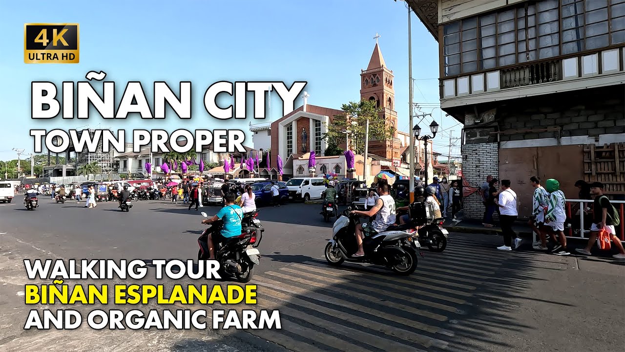 BIÑAN CITY TOWN PROPER, Laguna Philippines walking tour, Biñan ...