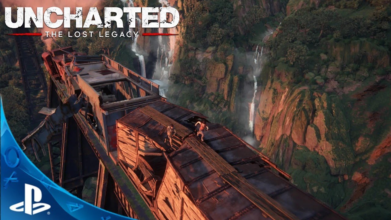 EXPLOSIVE FINALE! Chasing Down Asav's Train in Uncharted TLL Ch 8 Death ...