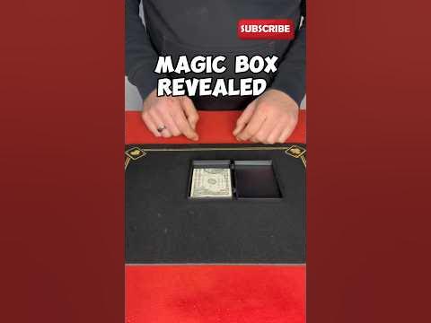 MAGIC BOX TRICK REVEALED 🎩🪄 #magic #tricks #viral #trending #viralvideo ...