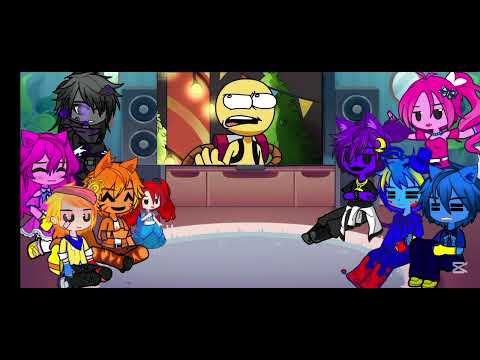 Poppy playtime react to Fera Animation/🇹🇷-🇺🇸/ Part 2/ My AU