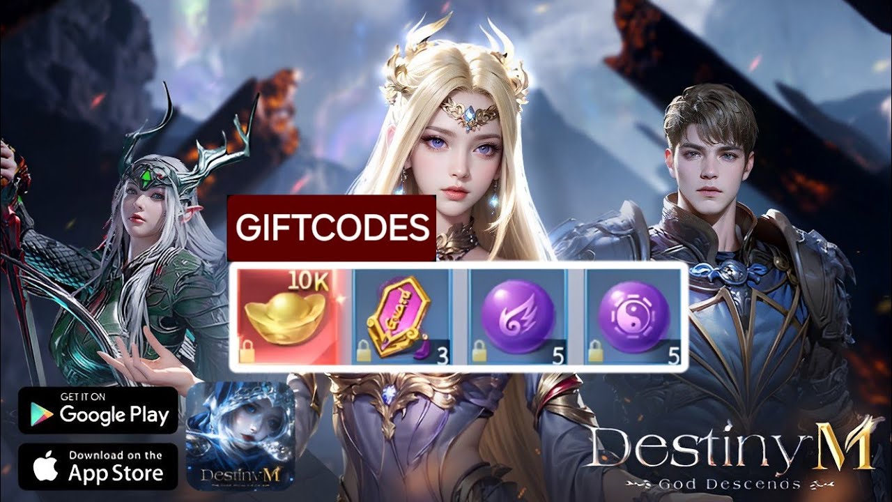 Unlocking Gifts in Destiny M: God Descends | Redeem Code Tutorial - YouTube