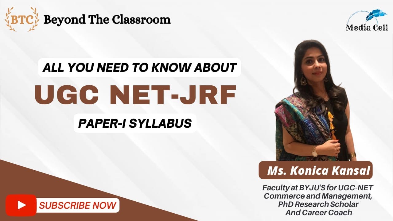 UGC NET EXAM | Paper I Syllabus | Part 2 | By Konica Kansal - YouTube