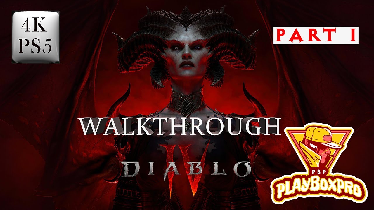 Diablo IV INTRO GAMEPLAY WALKTHROUGH PART 1 - YouTube