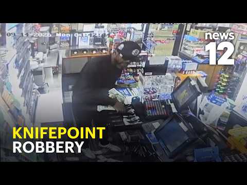 Exclusive video shows violent gas station robbery that left worker needing 14 stitches