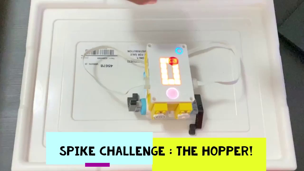 Hop with the LEGO Robot - SPIKE HOPPER - YouTube