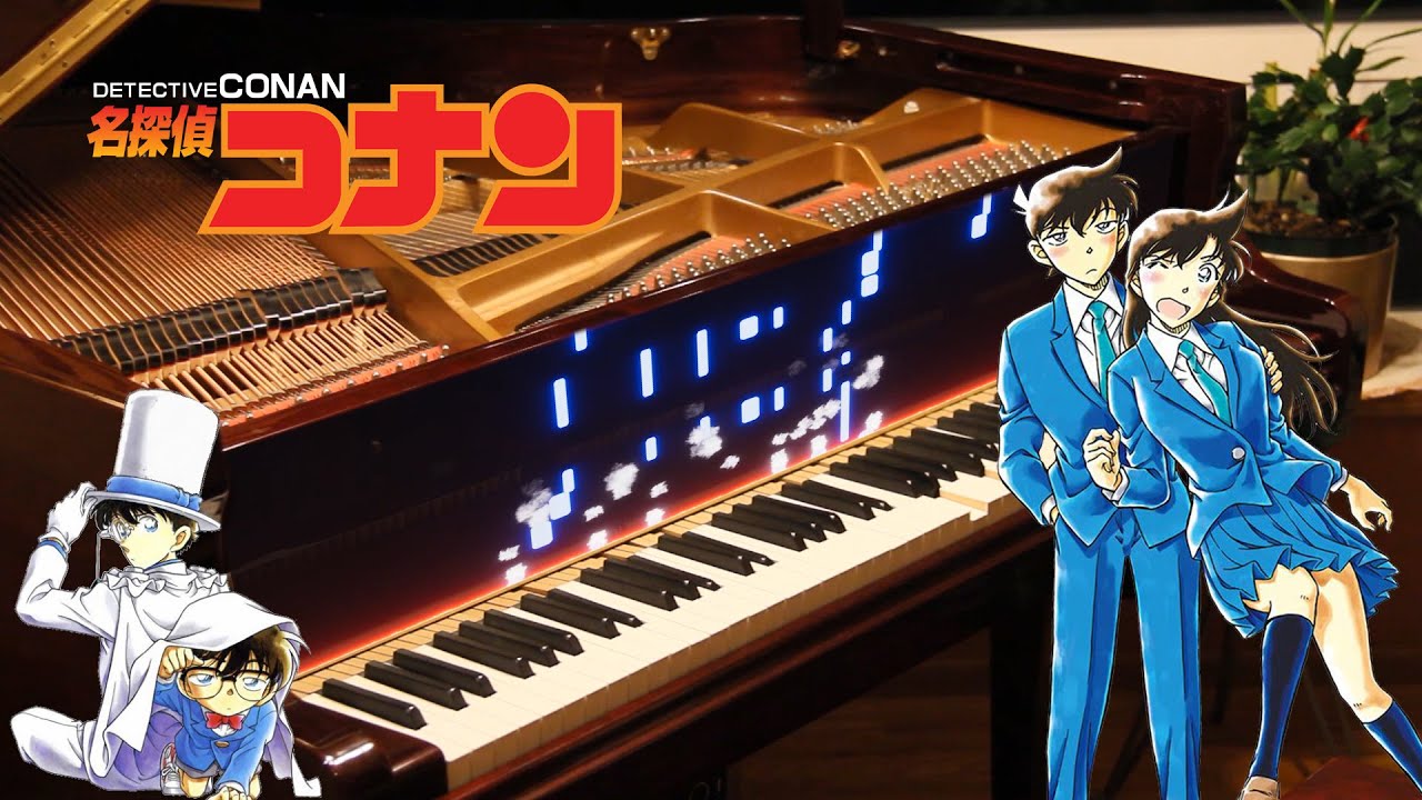Detective Conan OST [Main Theme] Animenz Version - Phantom Piano - YouTube