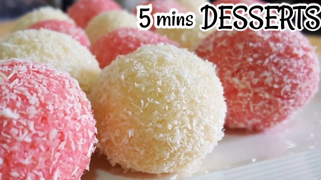 5mins DESSERTS - Quick, Easy & Delicious - YouTube