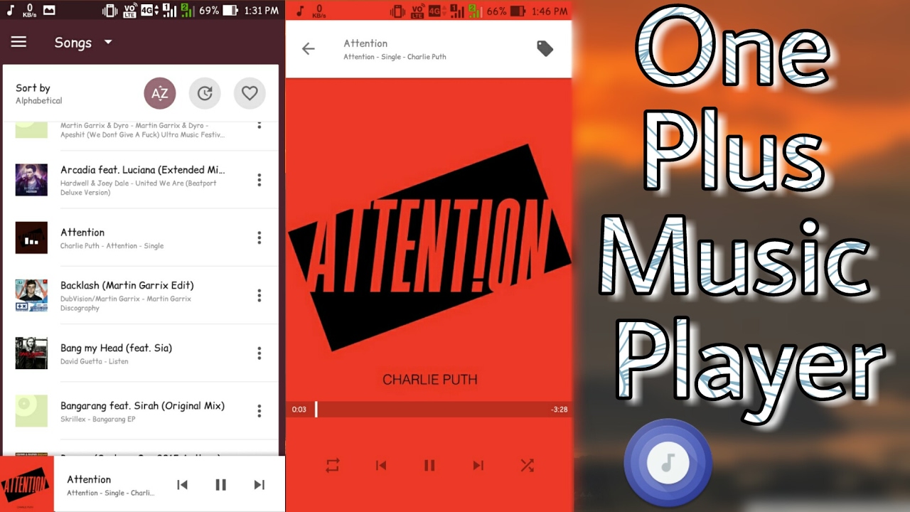 One Plus Music Player On Any Andriod Device (No Root) - YouTube