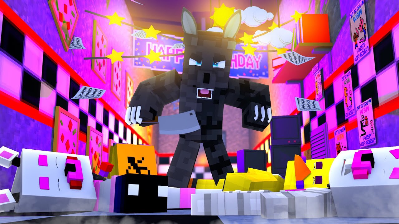 Twisted Wolf Kills Everyone ?! | Minecraft FNAF Roleplay - YouTube
