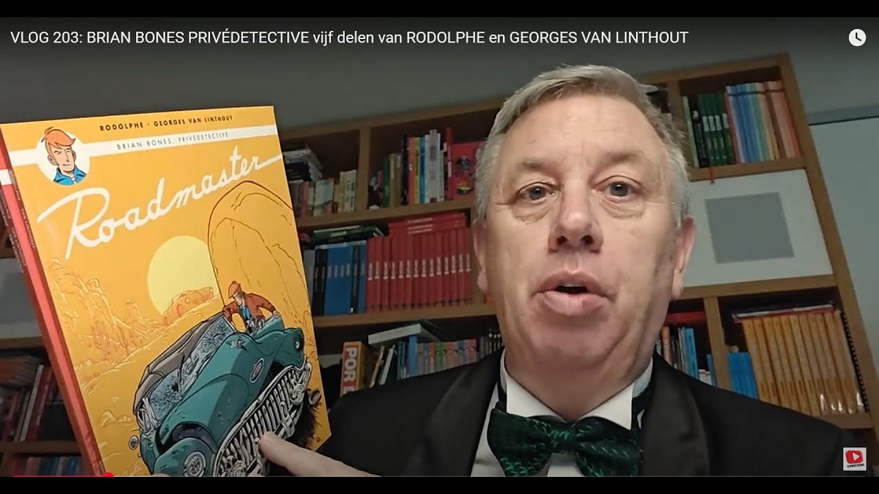 VLOG 203: BRIAN BONES PRIVÉDETECTIVE vijf delen van RODOLPHE en GEORGES VAN LINTHOUT - YouTube