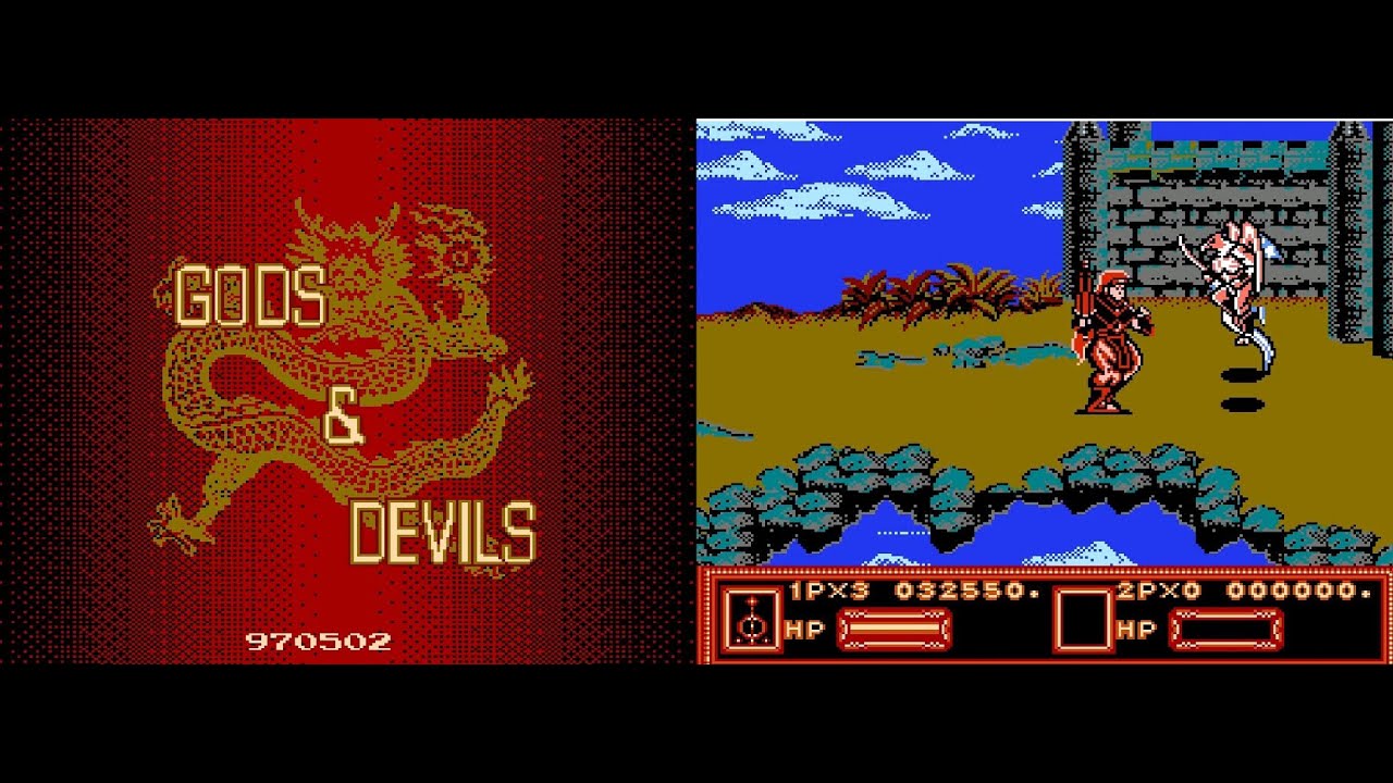 Gods and Devils (Unlicensed + Eng. Translation) NES - Walkthrough - YouTube